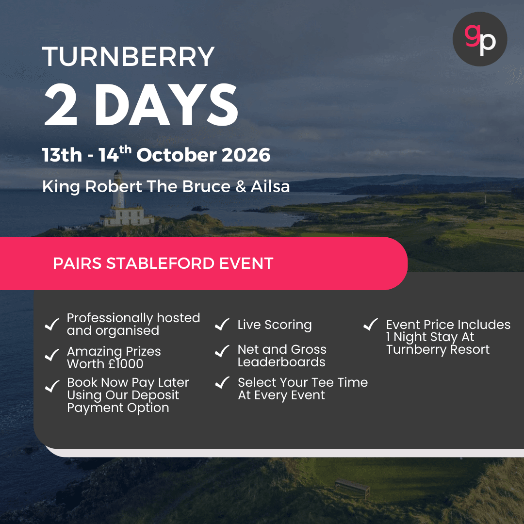 Turnberry 2 Days October 2026 – Golf Pairs