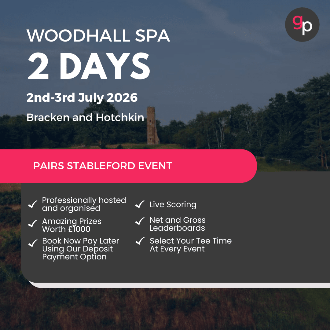 Woodhall Spa 2 Days 2026 – Golf Pairs